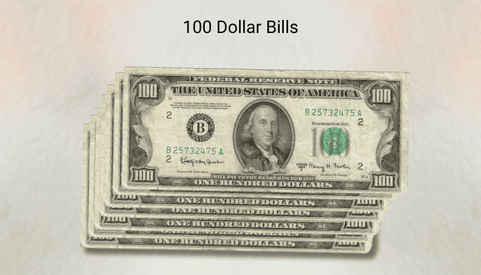 What Does 10,000 Dollars In 100-Dollar Bills Look Like? - Chronicle ...