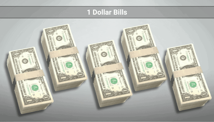 What Would 1 Million Dollars In 1 Dollar Bills Look Like? - Chronicle ...
